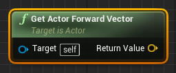 [UE4] Get Actor Forward Vector : 네이버 블로그
