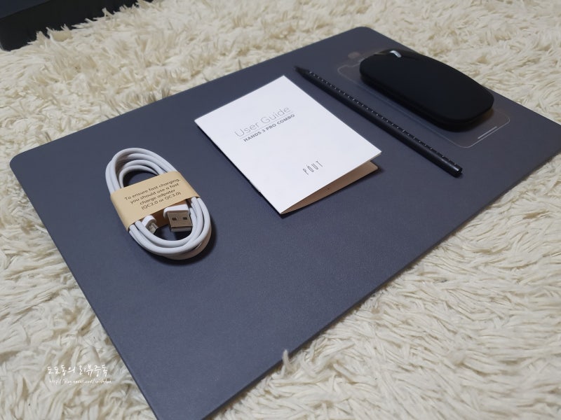 무선충전마우스패드 파우트 HAND3 PRO COMBO. 스마트하게 고속충전! : 네이버 블로그