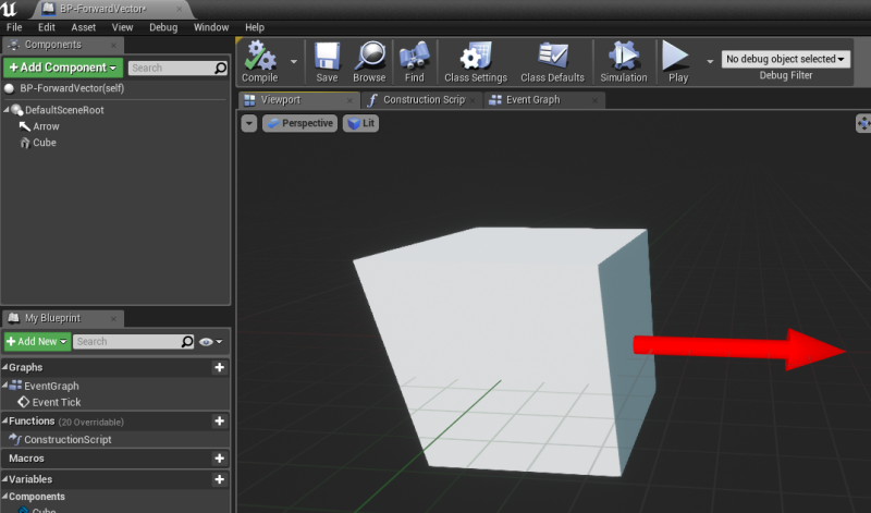 [UE4] Get Actor Forward Vector : 네이버 블로그