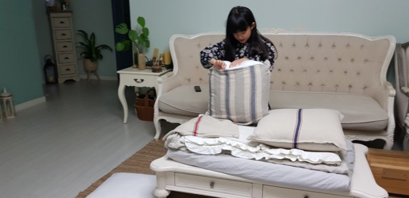 겨울철 빨래 걱정 뚝 한달 반 사용 총평 삼성 건조기 그랑데가 있어서 든든해요~ 네이버 블로그