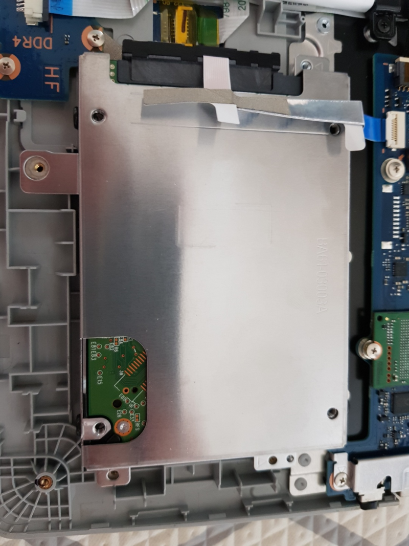 삼성 NT500R5P-MD3S 노트북 SSD 교체 및 하드디스크 장착(Feat 삼성 860EVO, WD BLUE 1TB HDD) : 네이버 블로그