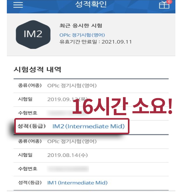 오픽 im2 시험후기 (16시간 소요) : 네이버 블로그