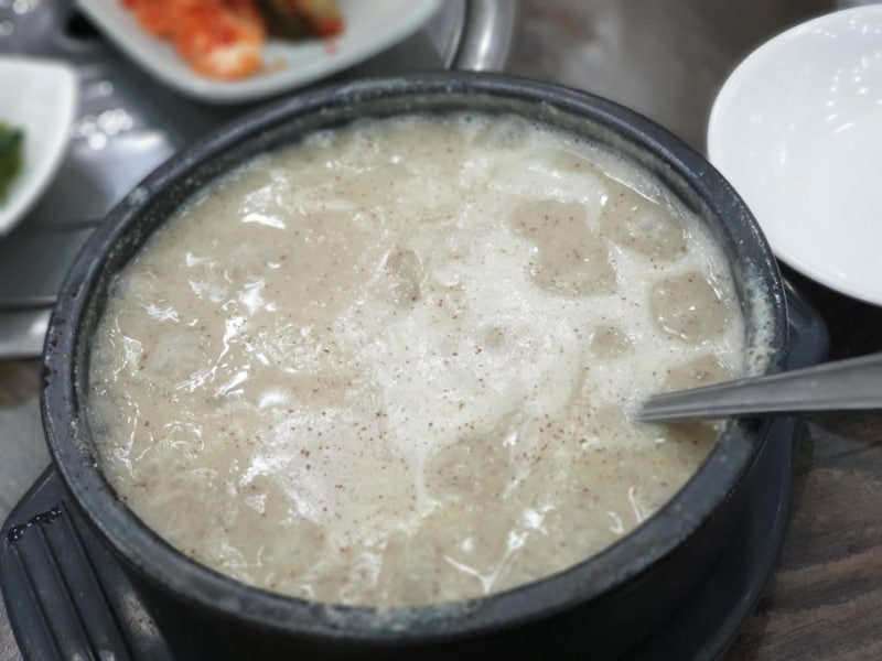 청주 수제비맛집 용암동 랑성유황오리주물럭 들깨수제비 빠져들어요 네이버 블로그