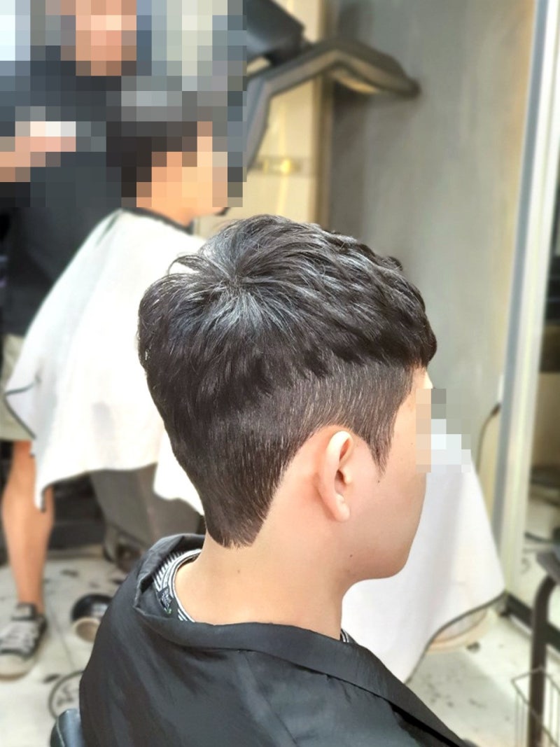 남자 크롭컷 전체 다운펌 으로 확실하게 네이버 블로그