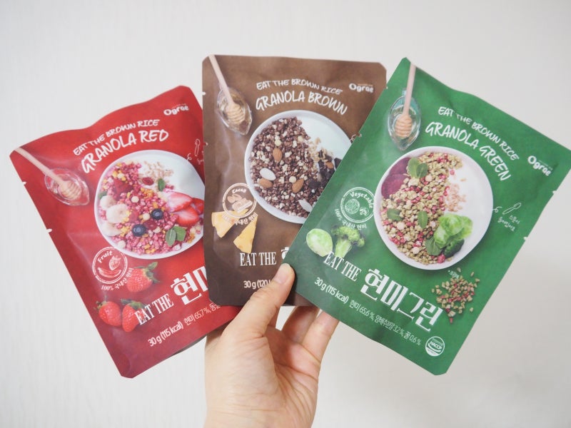 한끼대용 건강식 현미 간식추천 아침 간편식 시리얼 추천 오그래 그래놀라 씨리얼 : 네이버 블로그