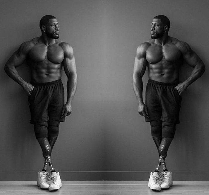 에드가 존-어거스틴 ( Edgard john -Augustin ), 장애를 이겨낸 보디빌더 : 네이버 블로그