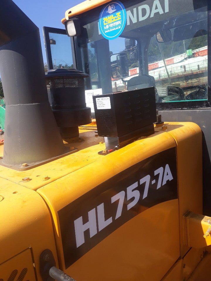현대 로더(HL757-7A) 다우씨엘 컴프레서 셀프 장착 사례 : 네이버 블로그