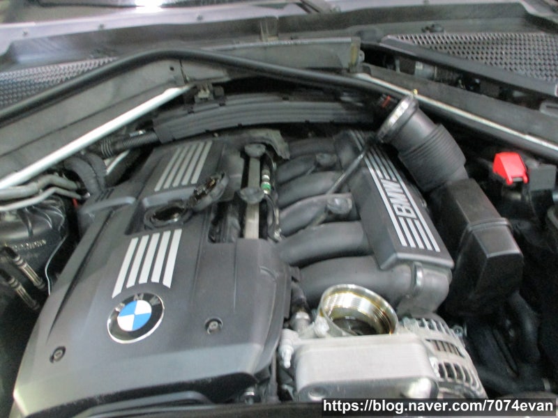 Bmw X5 E70 30si 7373 트랜스미션 오일 누유처리 및 엔진오일교환 네이버 블로그