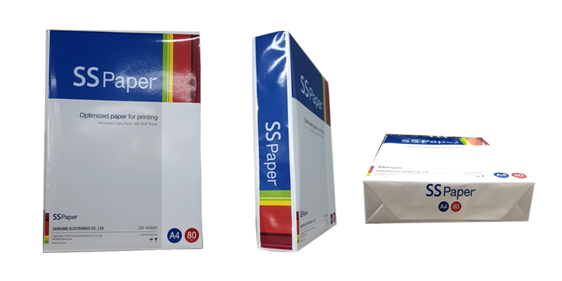 [삼성전자 복사용지] 삼성 SS 페이퍼 A4 용지 75g, 80g 눈으로 비교해봐요! : 네이버 블로그
