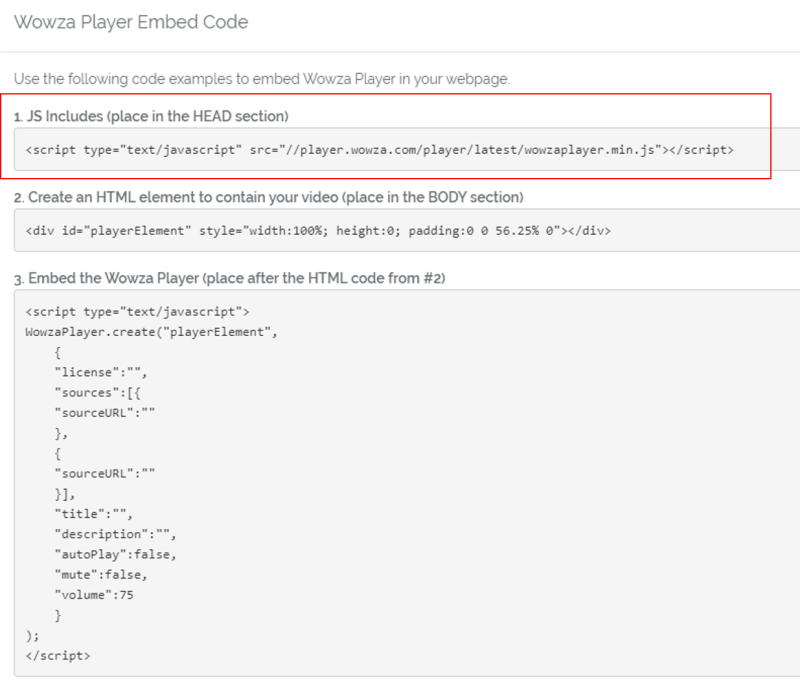 Wowza Player Self-hosting (폐쇠망 환경 구축) : 네이버 블로그