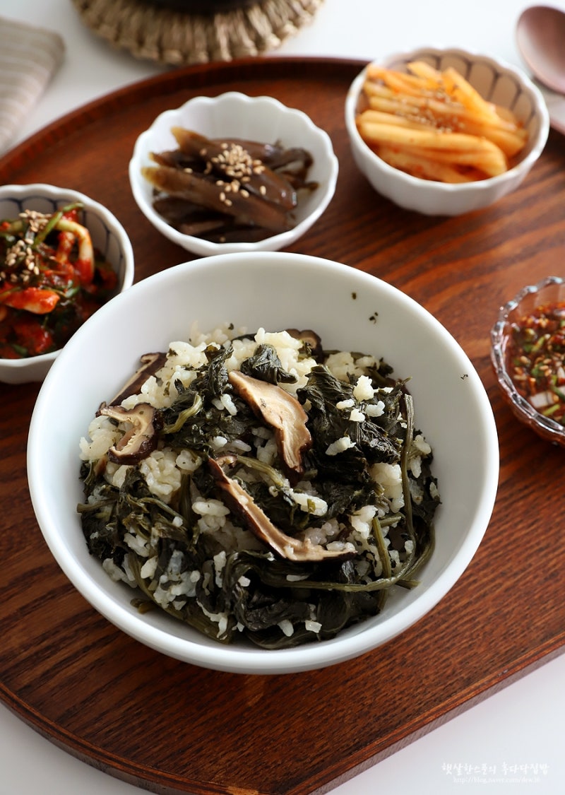 곤드레나물밥 만드는법 나물 삶기부터 밥하기까지 양념장 네이버 블로그