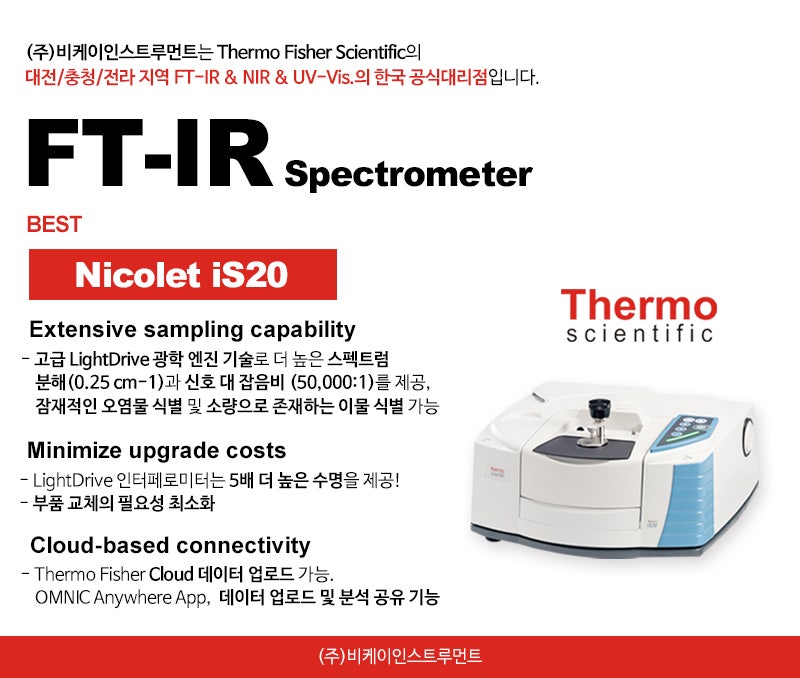 FT-IR Spectrometer - Nicolet Summit, iS20 : 네이버 블로그