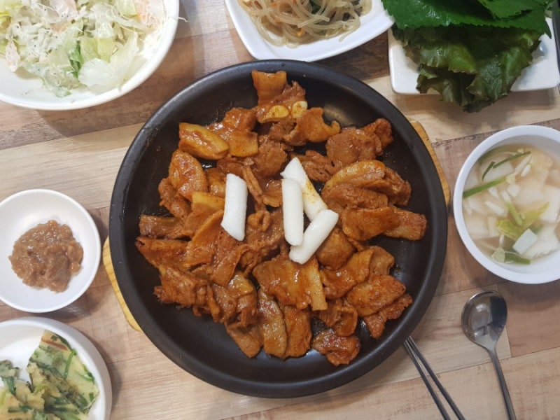 부산 동래역든든한 집밥 든든한 점심 정식당” 석쇠구이 불백 팔첩반상 셀프코너 네이버 블로그