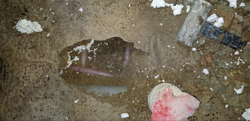 지하수를 물을 사용하는 수도 배관 누수로 누수탐지하는 화성시 정남면 시골 주택 누수탐지 현장~~ 네이버 블로그