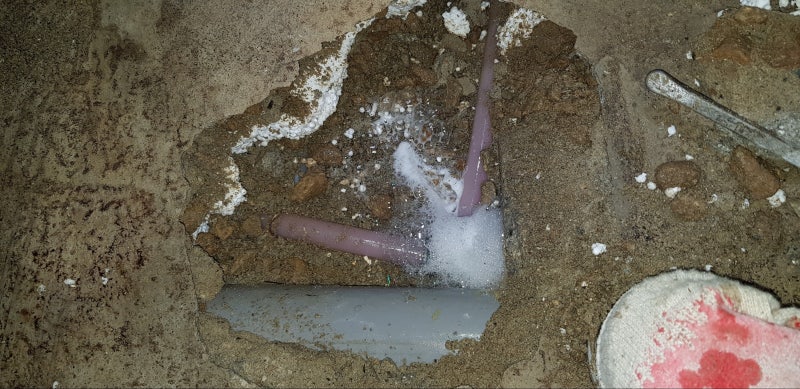 지하수를 물을 사용하는 수도 배관 누수로 누수탐지하는 화성시 정남면 시골 주택 누수탐지 현장~~ 네이버 블로그