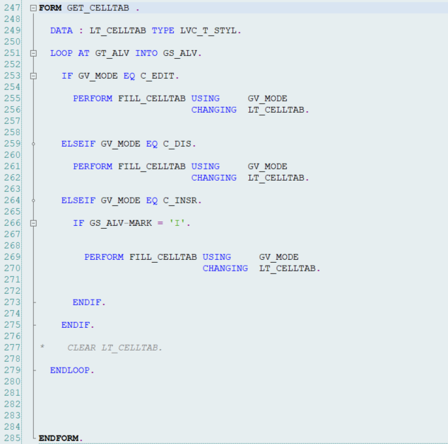 [SAP ABAP] CELLTAB 재정리 : 네이버 블로그