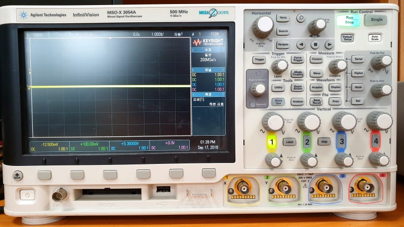 오실로스코프 사용법 KEYSIGHT MSO-X 3054A : 네이버 블로그
