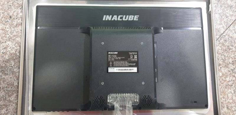 CCTV모니터AS 검정화면 INACUBE모니터 인아큐브 (주)인아IC-200MS85 빌라CCTV카메라추가설치 AH-0402L ...