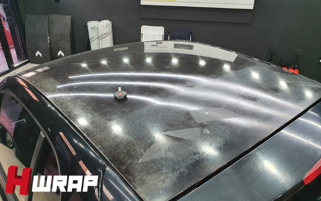 스마트포투랩핑 사틴블랙 전체랩핑 및 휠도색 hwrap 후기 : 네이버 블로그