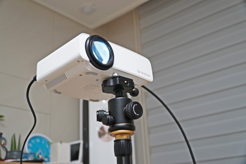 가정용 미니 빔프로젝터 트리아이나 TN-LP815로 홈시네마 만들기 : 네이버 블로그