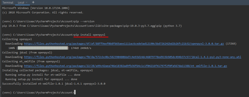 파이참에서 터미널 pip 사용하기 PyCharm terminal pip : 네이버 블로그