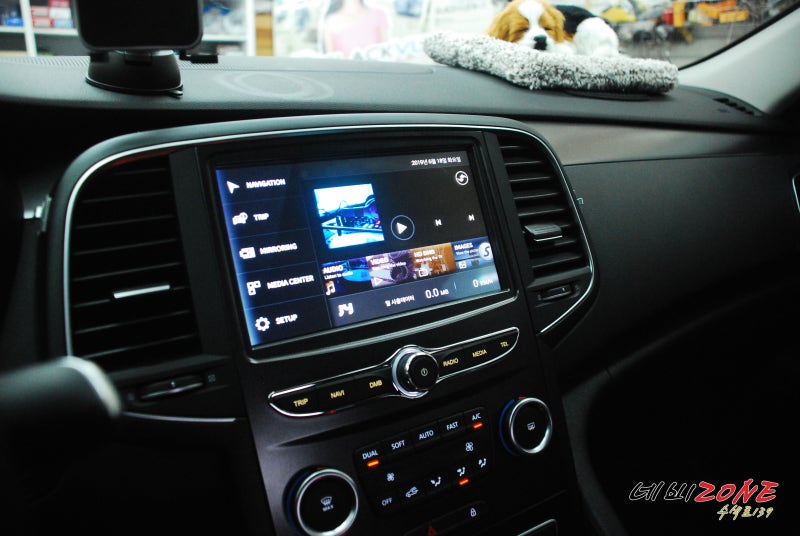 네비죤 - [SM6] T6000 네비 매립 : 네이버 블로그