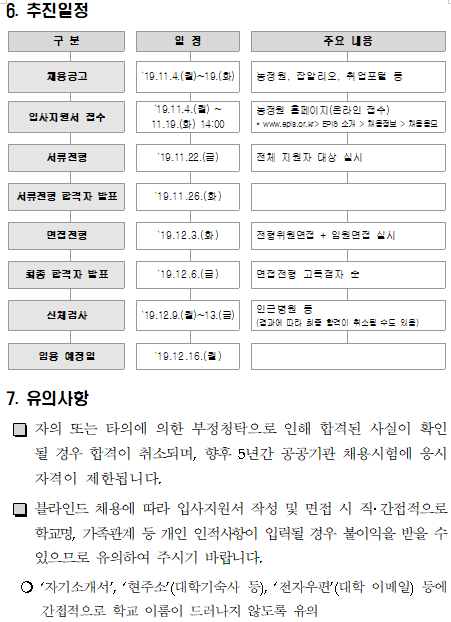 채용 농림수산식품교육문화정보원 2019년 제8차 직원채용 공고 네이버 블로그