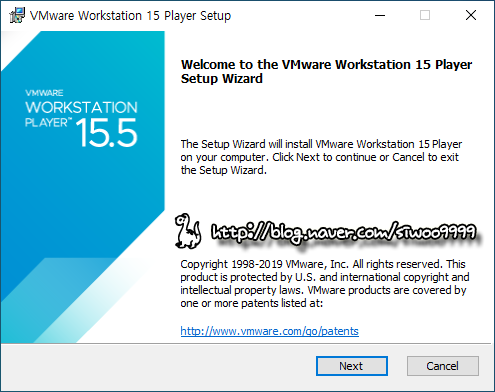 VMware Workstation Player 15.5 다운로드, 설치 및 설정 (무료) : 네이버 블로그