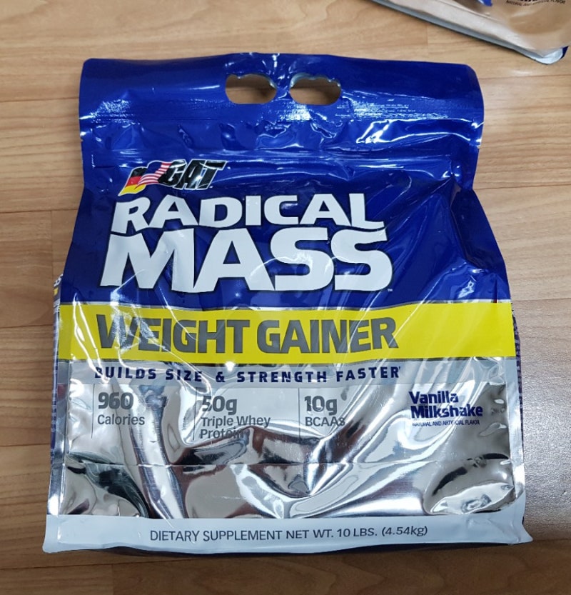365머슬 - 벌크업 게이너 [RADICAL MASS 10LBS (4.54kg)] : 네이버 블로그
