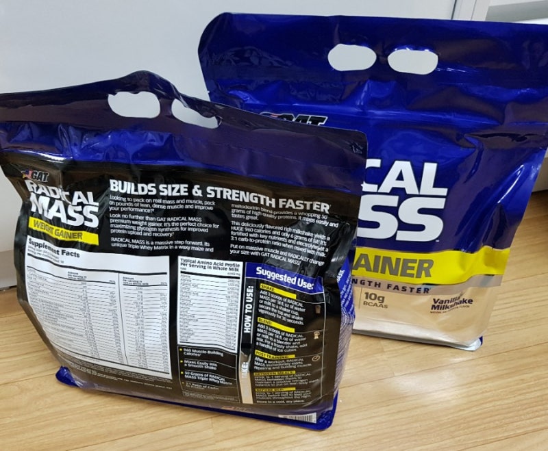 365머슬 - 벌크업 게이너 [RADICAL MASS 10LBS (4.54kg)] : 네이버 블로그