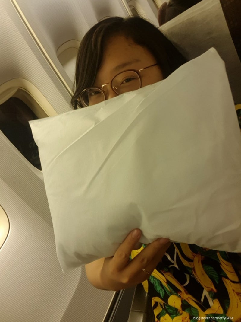 방콕 - 인천 구간 대한항공 KE658, B747-400 탑승후기 (좌석, 기내식 등) : 네이버 블로그