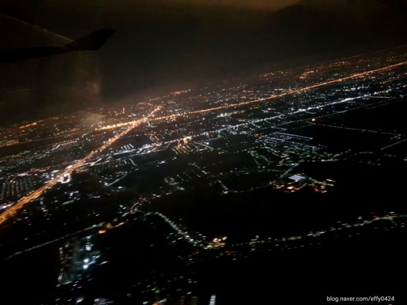 방콕 - 인천 구간 대한항공 KE658, B747-400 탑승후기 (좌석, 기내식 등) : 네이버 블로그