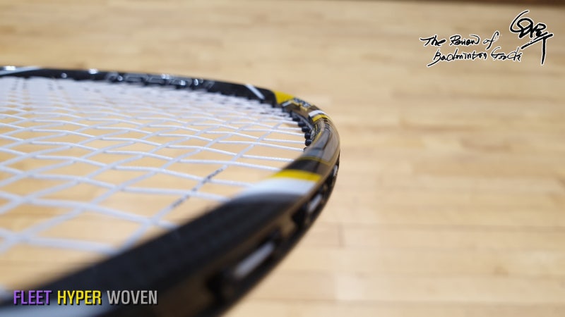 FLEET BADMINTON RACQUET HYPER WOVEN(플리트에 우븐 라켓은 마하 시리즈만 있는 것이 아니다, 하이퍼 ...