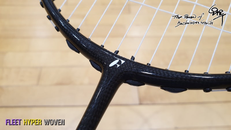 FLEET BADMINTON RACQUET HYPER WOVEN(플리트에 우븐 라켓은 마하 시리즈만 있는 것이 아니다, 하이퍼 ...