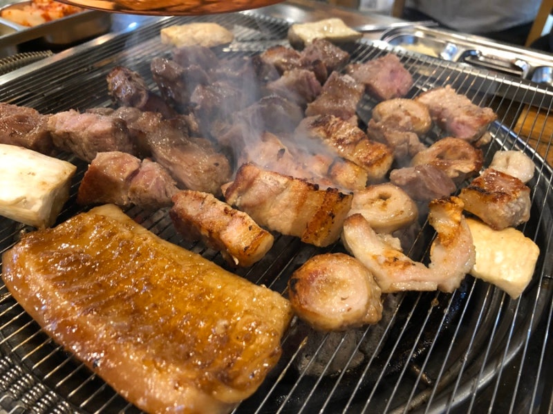 대구 달서구 월성동 고기집 맛집 무한리필 고기뷔페 가성비 최고 8585상회 네이버 블로그