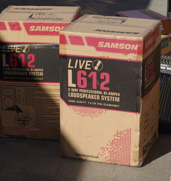 L612 신품/SAMSON L612 LIVE615 샘손 12인치 300와트 액티브1조,스탠드1조 박스신품 : 네이버 블로그