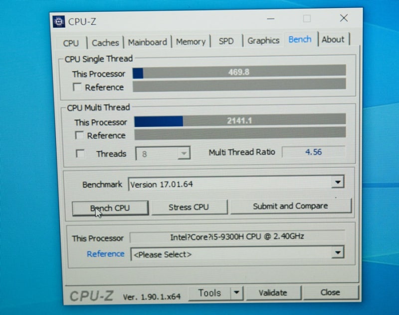 I5 9300H 성능 테스트 : 네이버 블로그