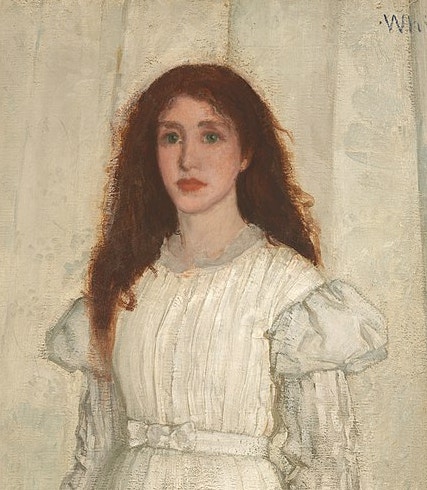 제임스 맥닐 휘슬러의 스타일로 그린 구스타브 클림트의 조카 헬레네 클림트의 초상 : 네이버 블로그