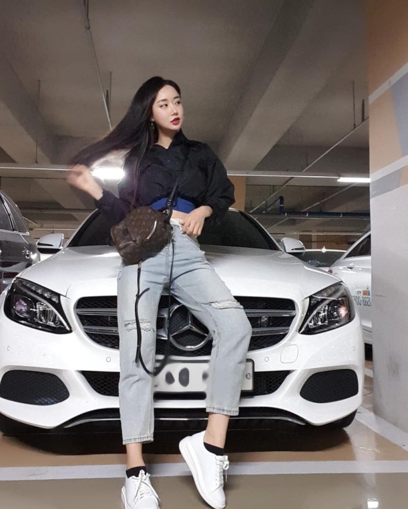 F컵 모델 캔디슬김이슬 로드걸 몸매 인스타그램 네이버 블로그