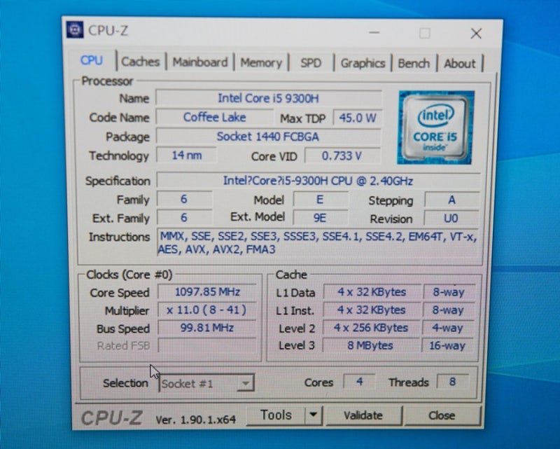 I5 9300H 성능 테스트 : 네이버 블로그