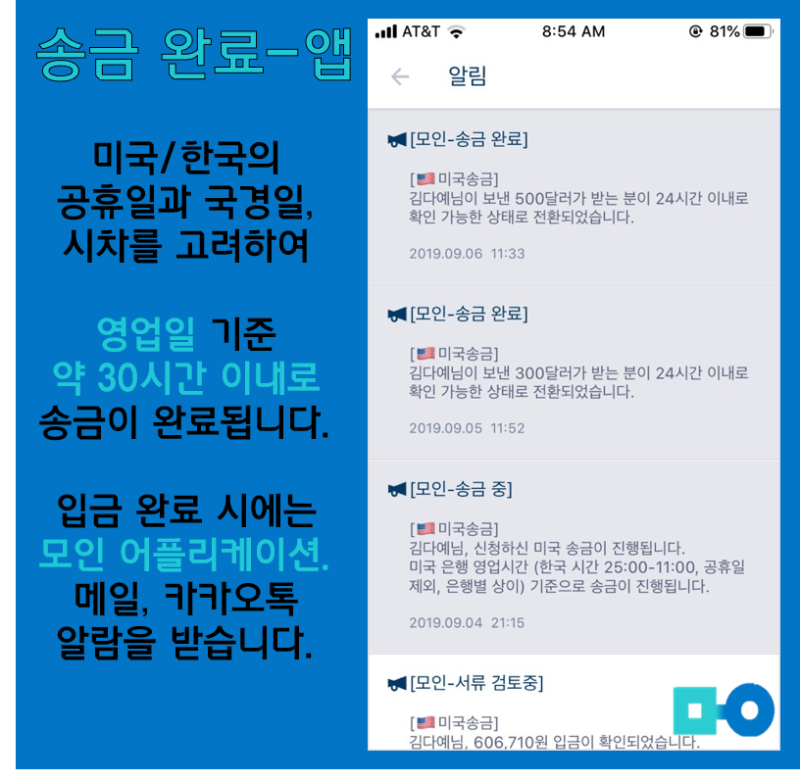 모인 해외송금 이용 꿀팁과 후기 Feat 학생 할인 송금 쿠폰 네이버 블로그