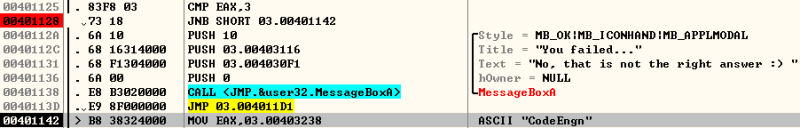 [Reversing] CodeEngn Advance RCE L03 풀이 : 네이버 블로그