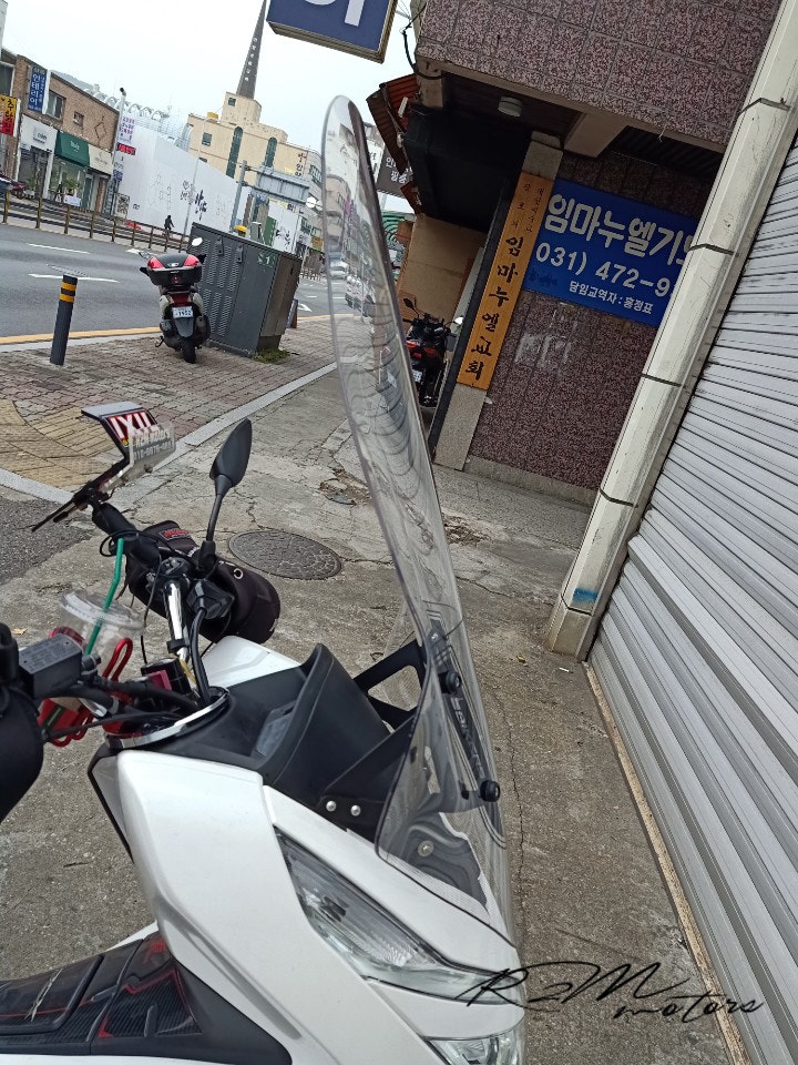 혼다 Pcx125 바이커즈 롱 스크린 교체 작업 파츠앤스쿠터 알투엠모터스 하이모터스 네이버 블로그