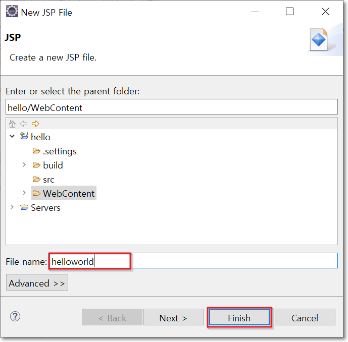 [JSP] Hello World 출력하기 : 네이버 블로그