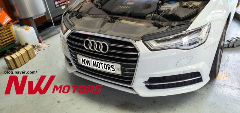 대구 아우디 엔진오일 교환audi A6 전브레이크 패드 교체 대구 수입차정비 네이버 블로그