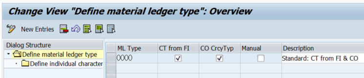 Material Ledger Configuration(M/L설정) : 네이버 블로그
