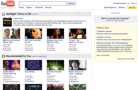 Youtube logo/layout History 유튜브 로고/레이아웃 변천사 : 네이버 블로그