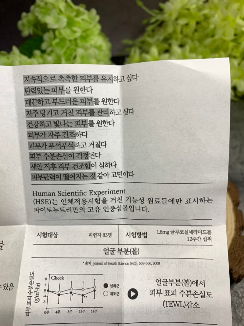 피부 영양제 먹는 방법 파이토뉴트리 곤약세라미드 네이버 블로그