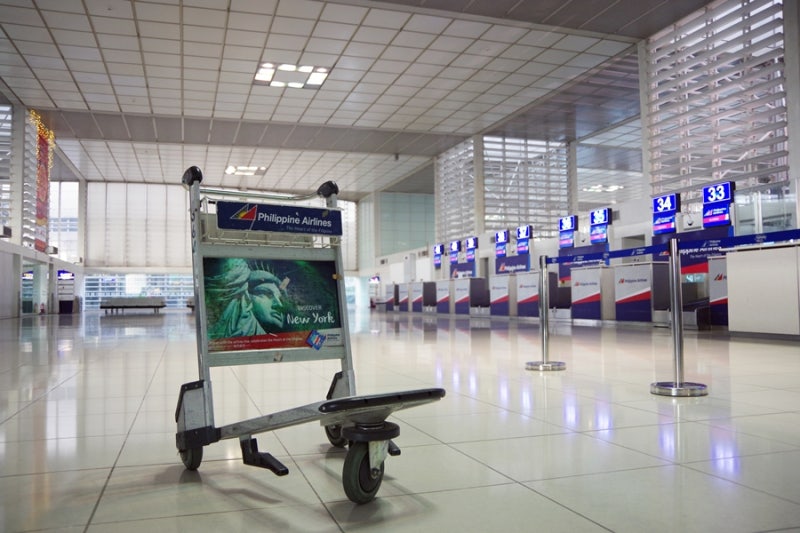 필리핀항공 이용법 마닐라공항 터미널2 무료 수하물 카트와 유료 포터 서비스 네이버 블로그
