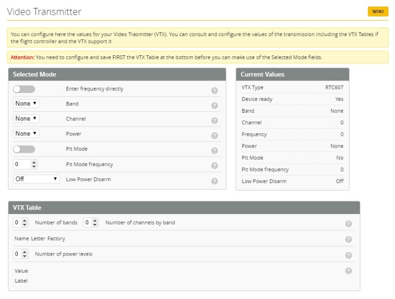 나의 VTX에 맞는 VTX Table은 어디서 받을까 (베타플라이트 4.1이상) : 네이버 블로그